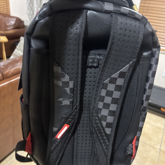 Sprayground | Bags | Sprayground Black And Red Checkered Backpack ...